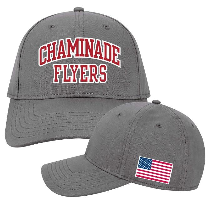 Legacy Hat - Driver / Dark Grey with Flag – Chaminade High School Store