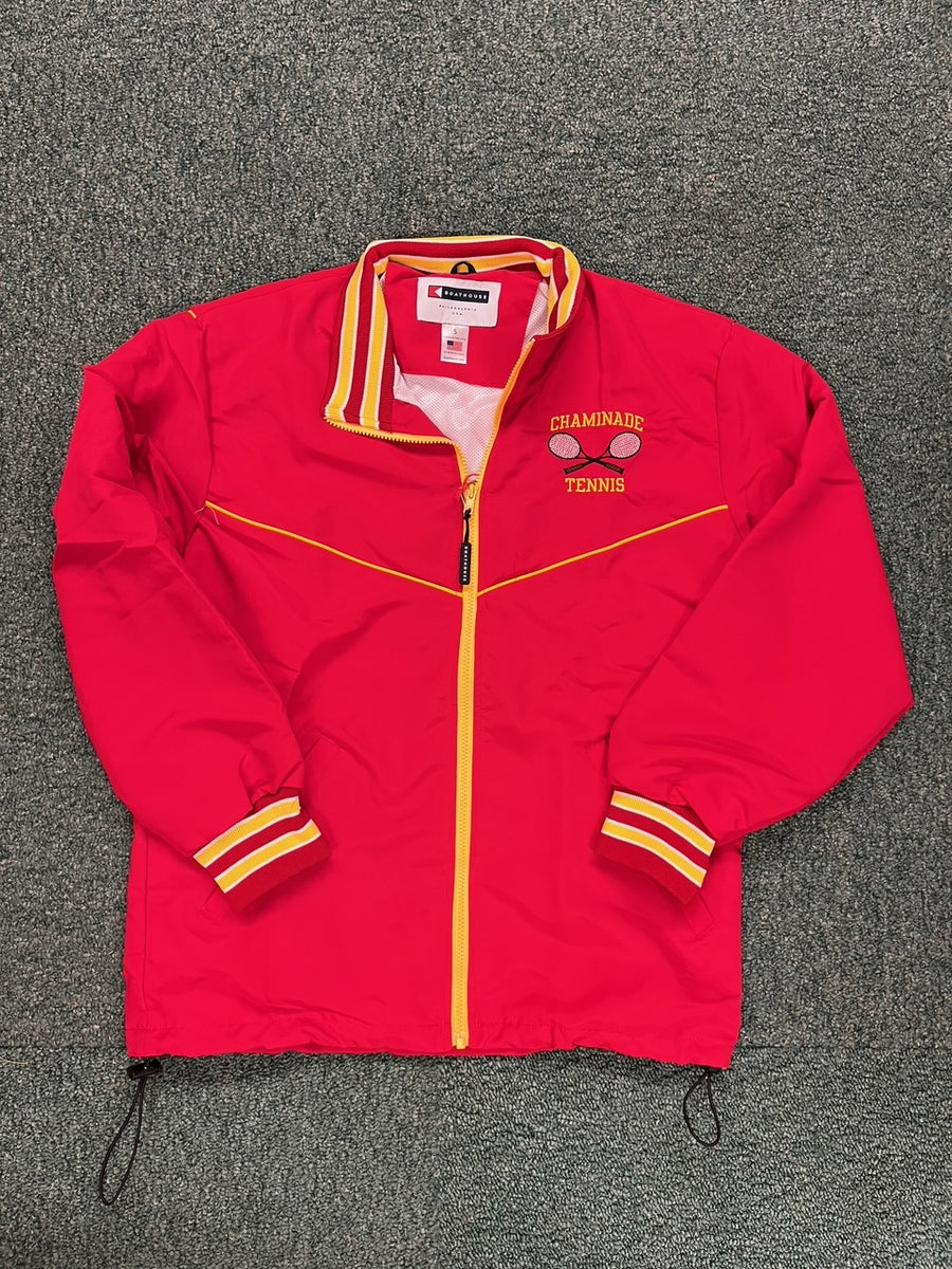 Boathouse Full-Zip Jacket - Tennis - Full Red – Chaminade High School Store